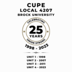 CUPE National Convention, Toronto - CUPE 4207