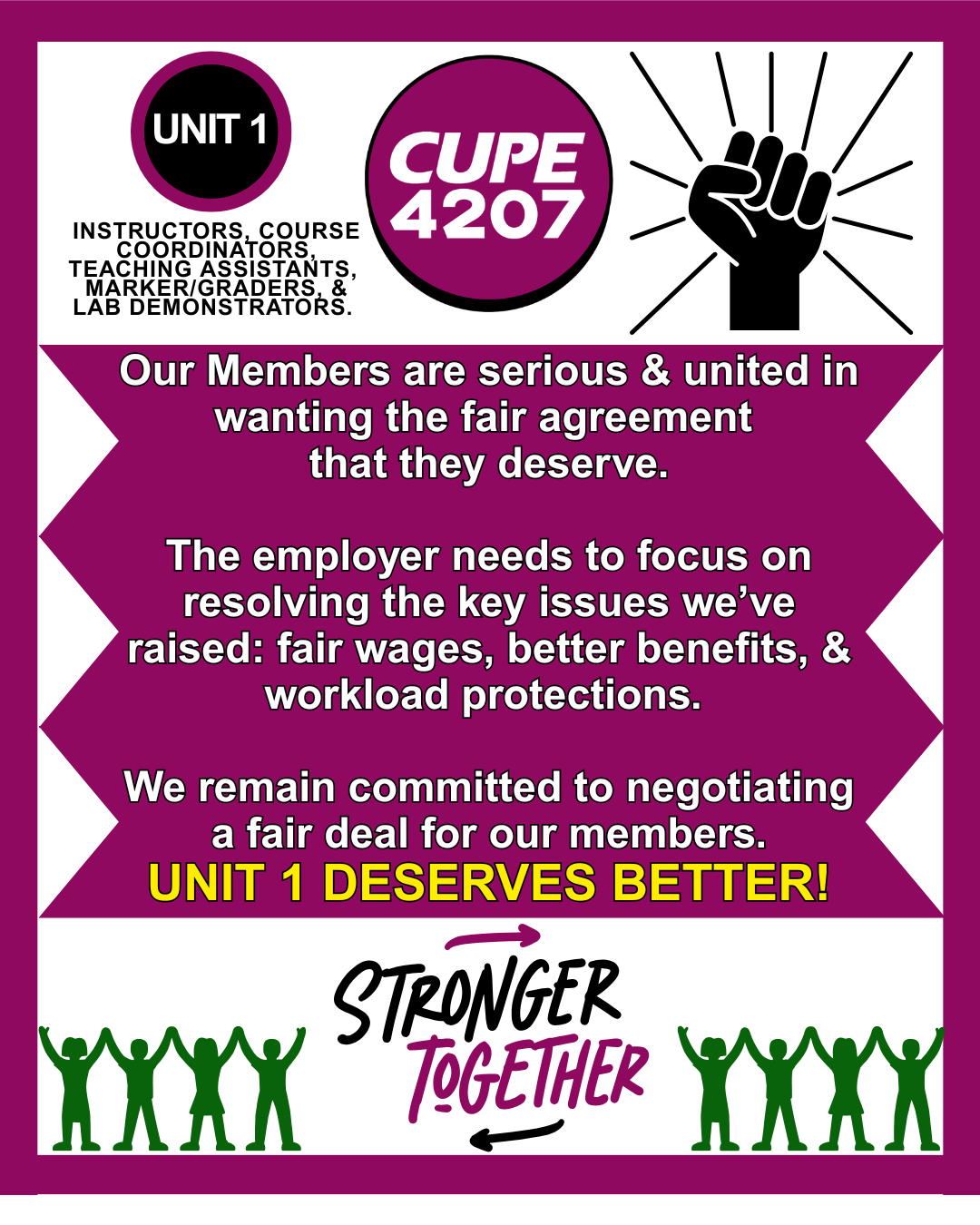 Unit 1 Members Deliver Strong Strike Mandate with 86.5% YES Vote - CUPE ...
